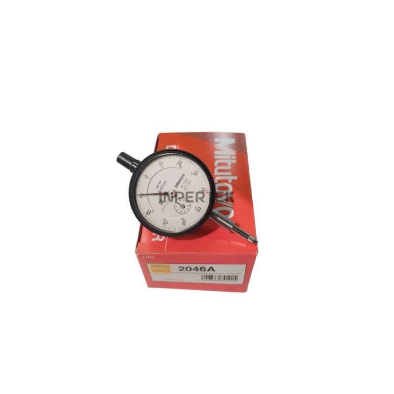 Promo Paket Dial Indicator MITUTOYO 2046A + Magnetic Base 7010S-10 Stand Gauge Indikator Set ...