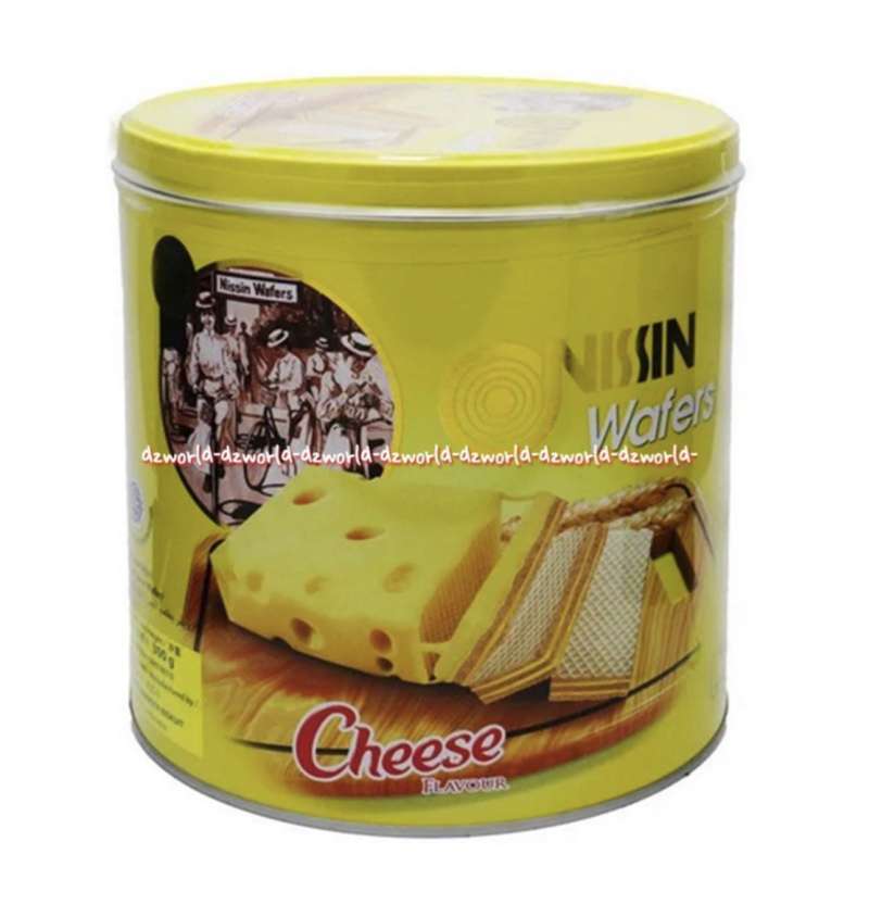Jual Nissin Wafer Cheese Wafer 300g Wafers Rasa Keju Kaleng Nisin ...