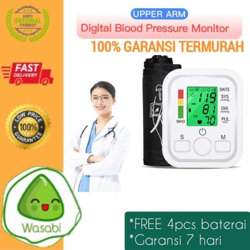 Promo Alat Cek Ukur Tekanan Tensi Darah Tensimeter Digital Mesin ...
