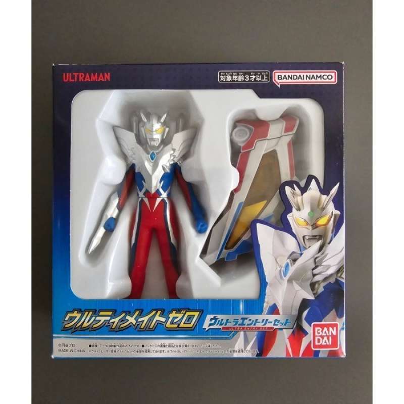 Jual Bandai Ultra Entry Set Ultraman Ultimate Zero & Zero Eye Hero ...