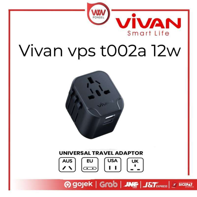 Promo Vivan Multi-country Travel Socket Vps Universal Adapter - Vps ...