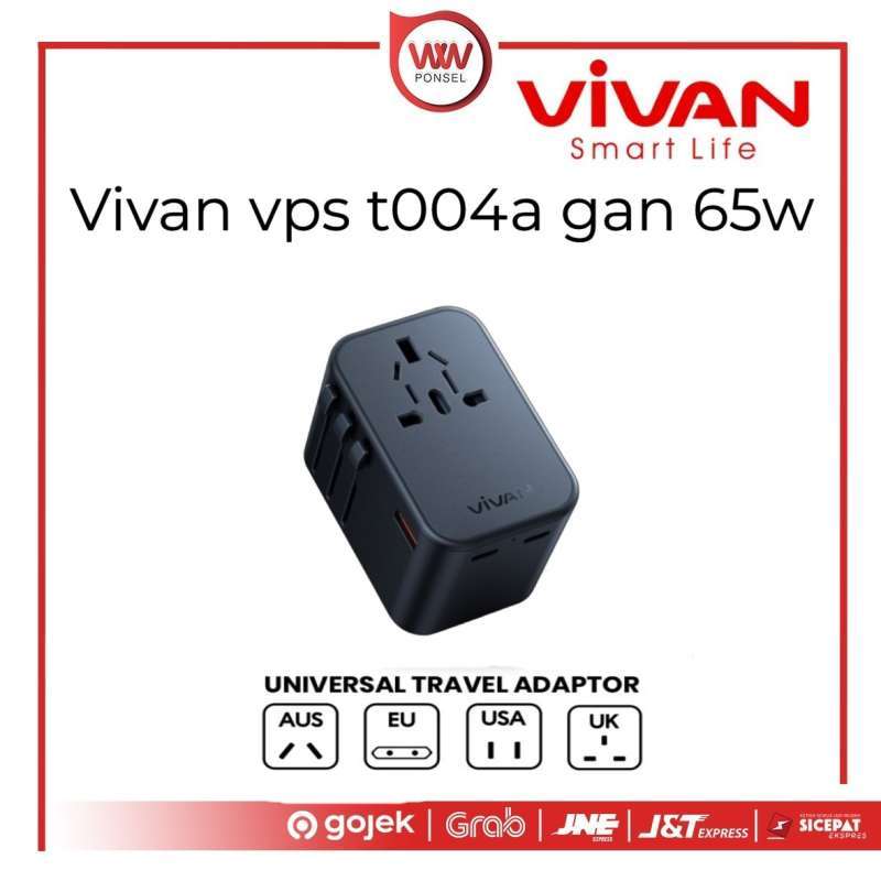 Promo Vivan Multi-country Travel Socket Vps Universal Adapter - Vps ...