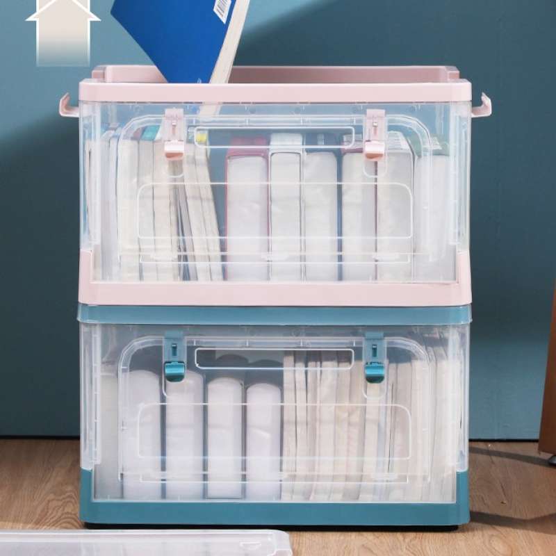 Promo Rombok | Kotak Box ContaIner Buku Majalah Organizer Bisa Lipat ...