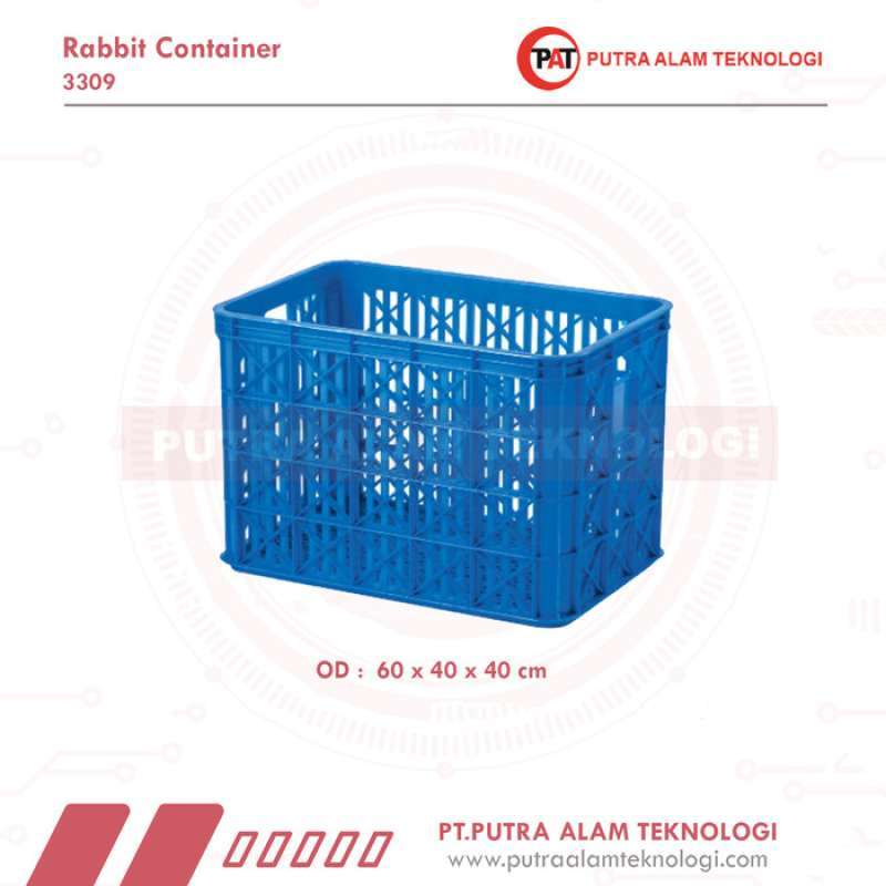 Promo Rabbit Container Plastik Berlubang 3309 Diskon 29% Di Seller Aman ...