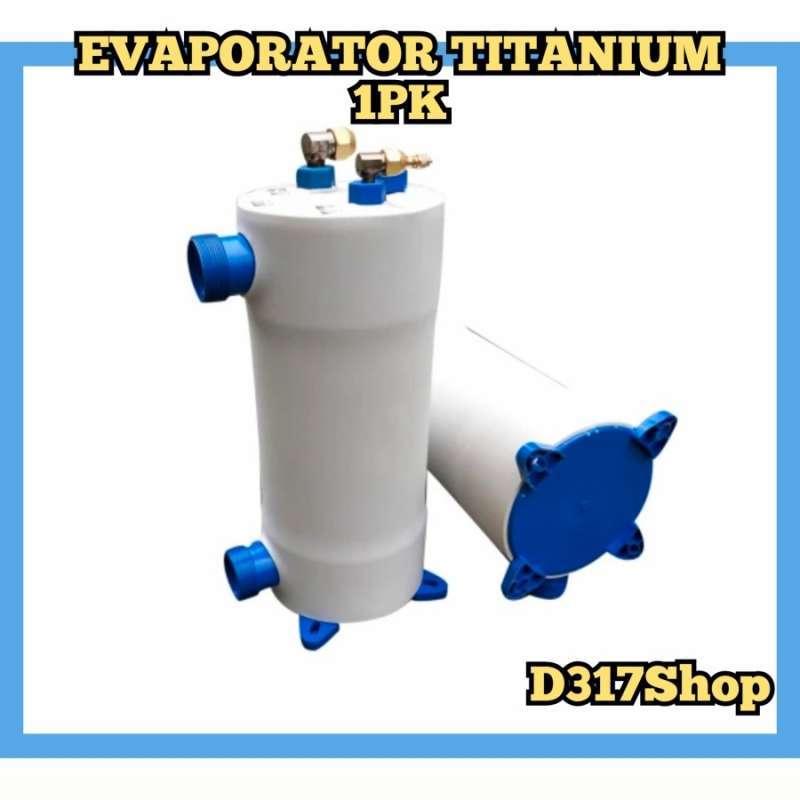 Jual Coil Evaporator Chiller Evap Titanium 1PK Air Laut/Air Tawar di ...