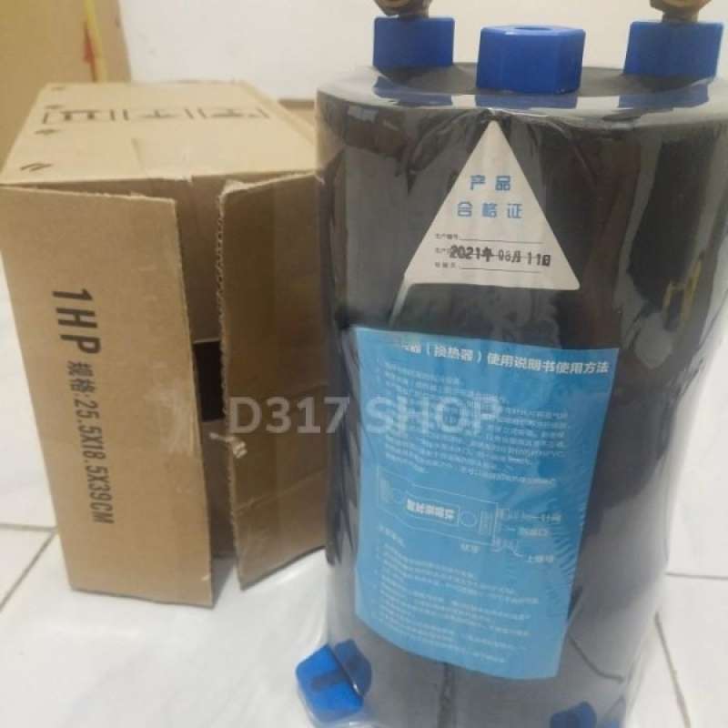 Jual Coil Evaporator Chiller Evap Titanium 1PK Air Laut/Air Tawar di ...