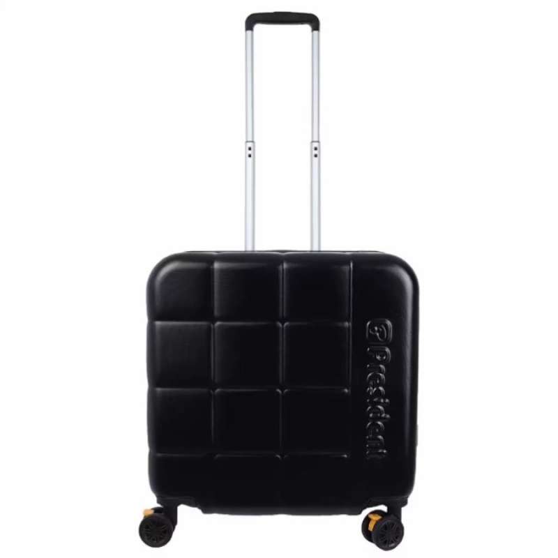 Promo President Trolley Cube Zipperless Koper Pilot 5306 Cabin Black ...