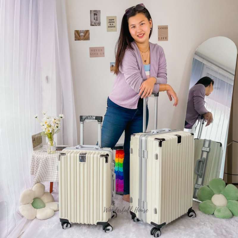 Promo Koper Kabin Bagasi Suitcase Anti Pecah Koper 20 Inch 24 inch ...