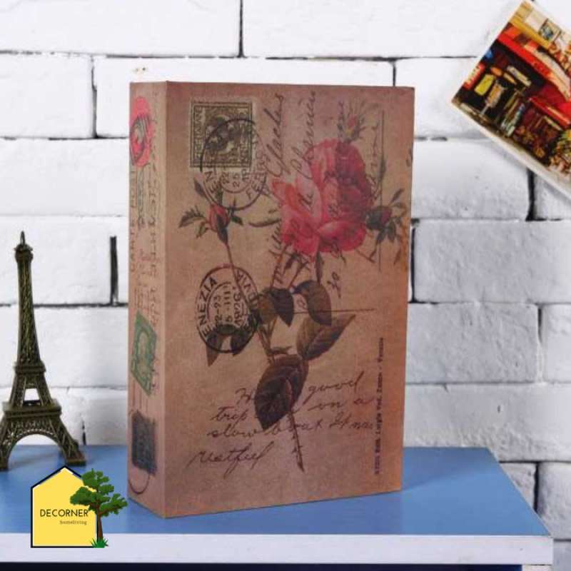 Promo Buku Brangkas Untuk Simpan Uang Password Dan Kunci Safety Book Box Password Roseall