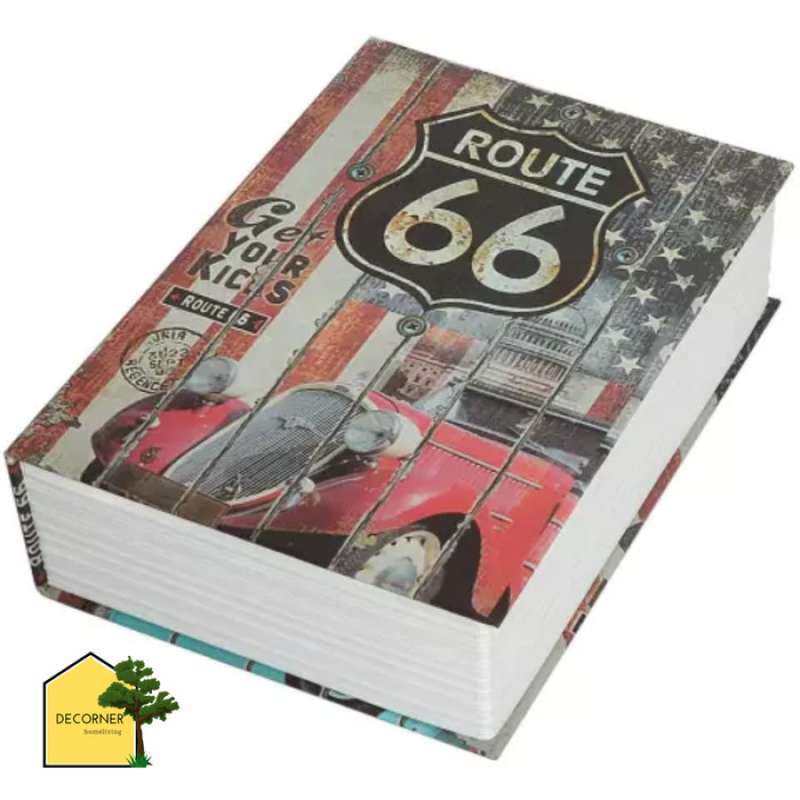 Promo Buku Brangkas Untuk Simpan Uang Password Dan Kunci Safety Book Box Diskon 27 Di Seller