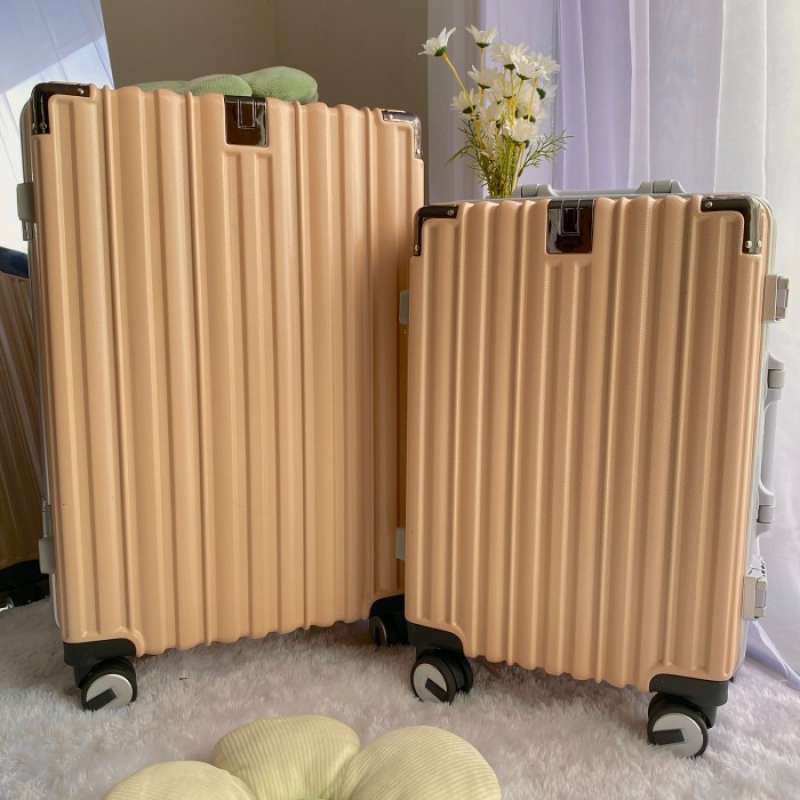 Promo Koper Kabin Cabin Bagasi Suitcase Anti Pecah No Zipper 20 Inch 24 ...