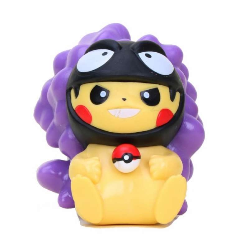 Promo Action Figure Pokemon Pikachu Cosplay Gastly - Mainan Anak ...