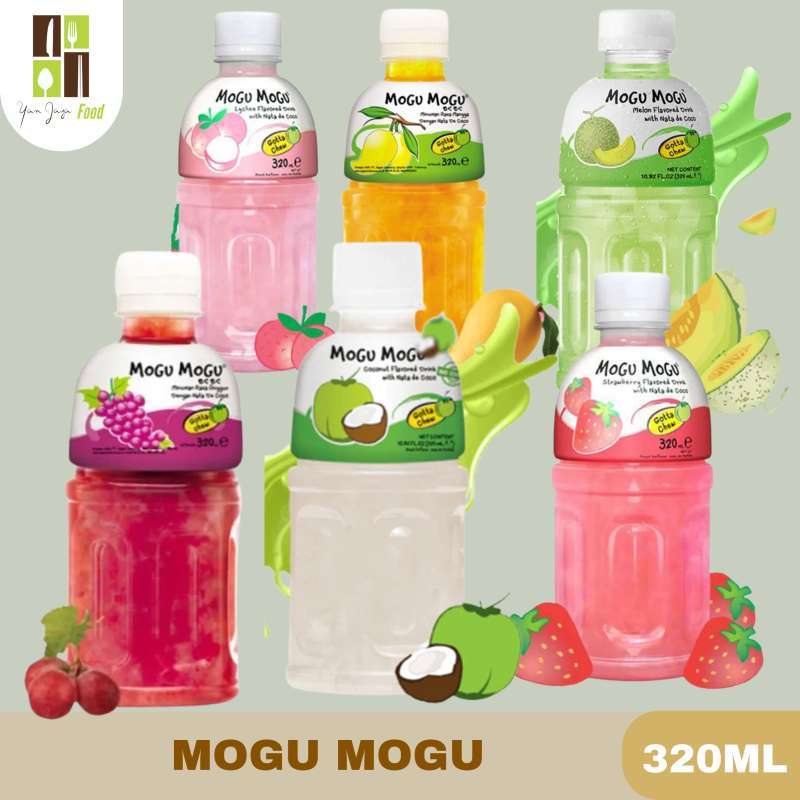 Jual Mogu Mogu Minuman Dengan Nata De Coco 320ml di Seller Yan Jaya Food - Cigondewah Rahayu ...