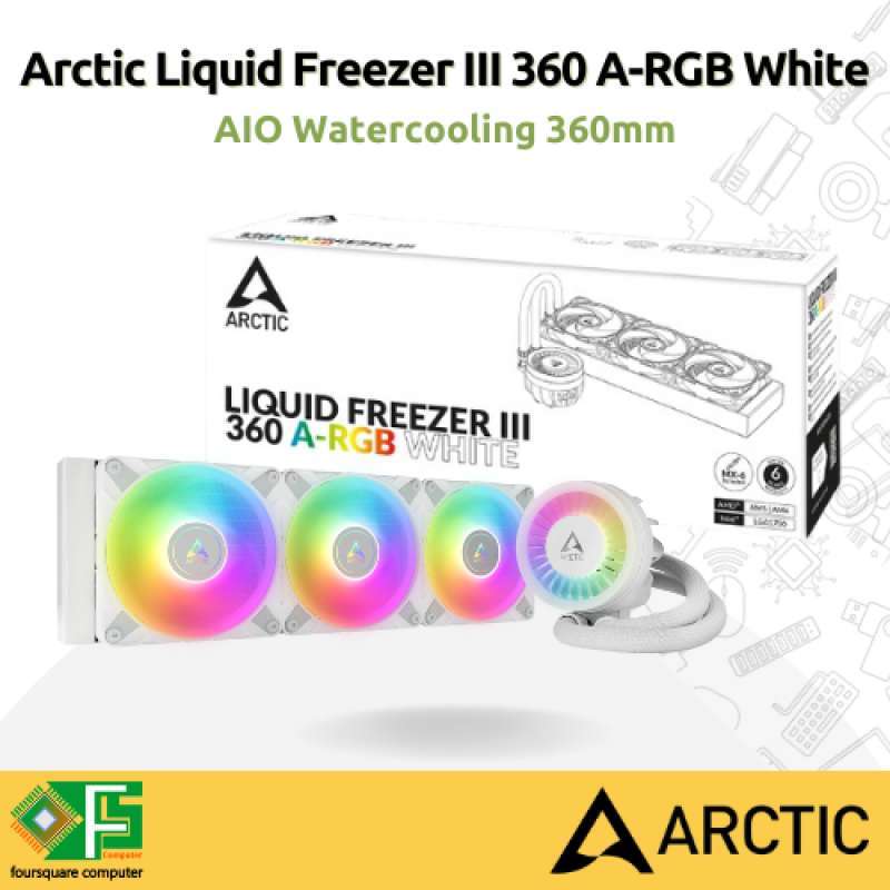Jual Arctic Liquid Freezer III 360 A-RGB White | AIO Water Cooling ...