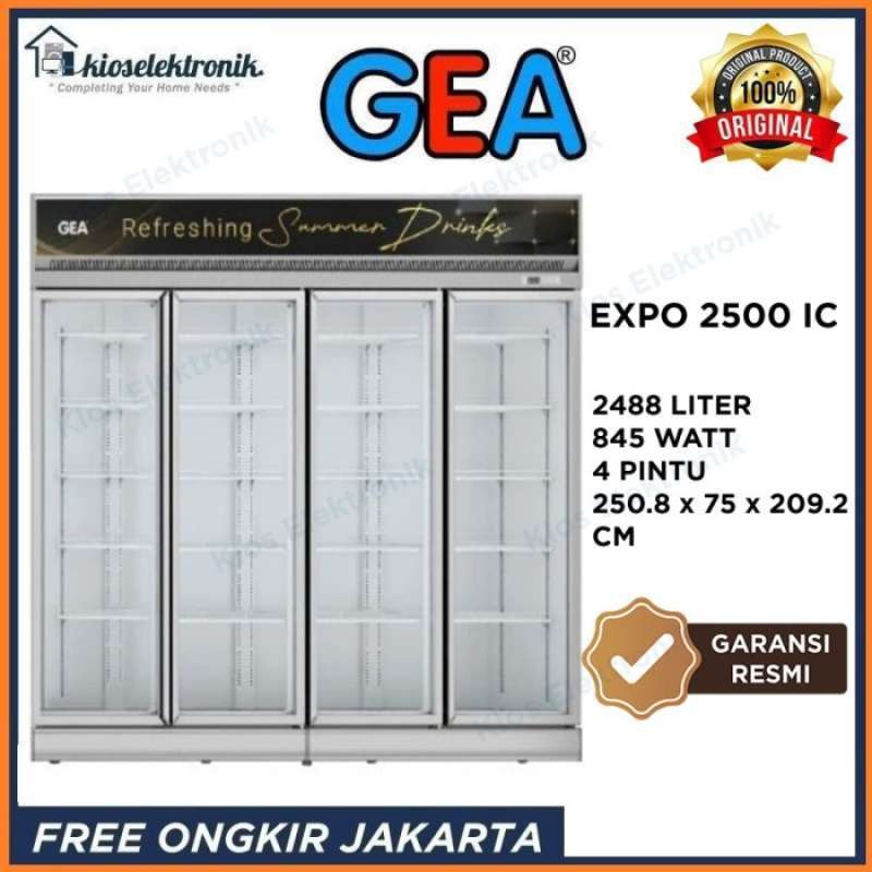 Jual Gea Showcase 4 Pintu Expo 2500 Ic 2500ic Expo2500ic Jabodetabek Di Seller Kios Elektronik ...