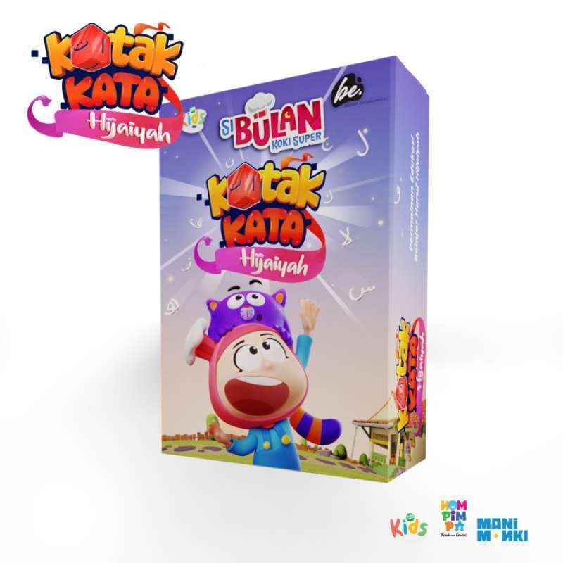 Promo Si Bulan X Manimongki Kotak Kata Hijaiyah Diskon 28% Di Seller ...