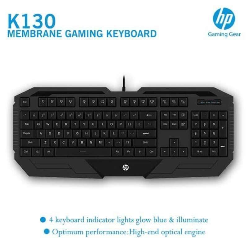 Promo Hp Gaming Keyboard K130 Usb Diskon 9% Di Seller Safka Store ...