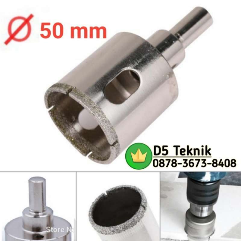 Promo Mata Bor Cng Granit Marmer 50mm Diamond Hole Saw 2 Inch SNZO ...