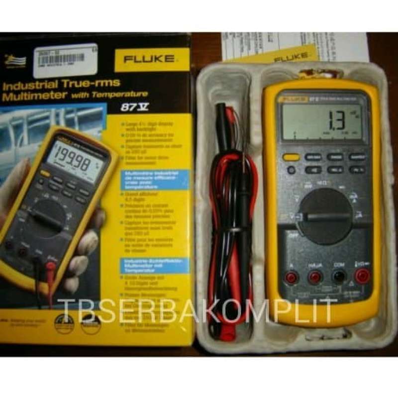 Promo Fluke 87-5 True RMS Industrial Multimeter With Temperature ...