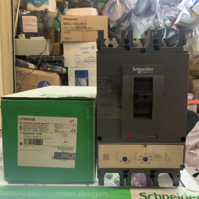 Promo Mccb breker schneider cvs400n 3p 400a cvs 400n LV540316 Diskon 23 ...