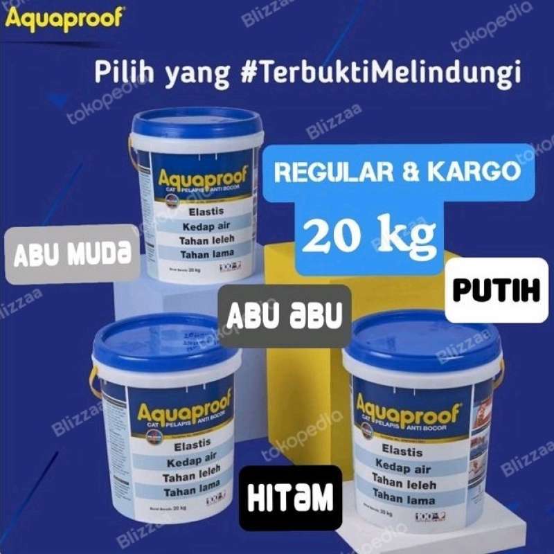 Promo Aquaproof Pail 20kg Warna Abu abu 061 Ukuran 20 kg Asli Pabrik ...