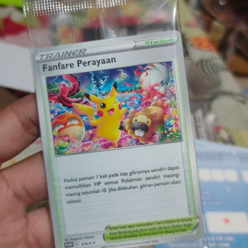 Jual Fanfare Perayaan Promo Kartu Pokemon Indonesia Di Seller Qairina Store - Cengkareng Barat ...