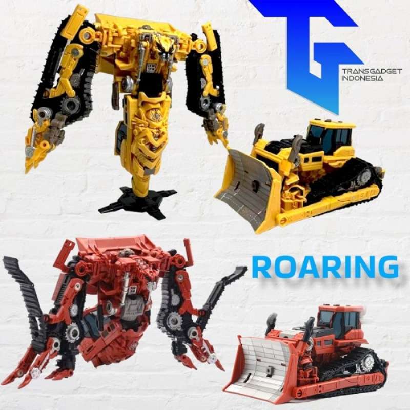 Promo AOYI MECH Transformers ROTF Construction Rampage SS37 - Roaring ...