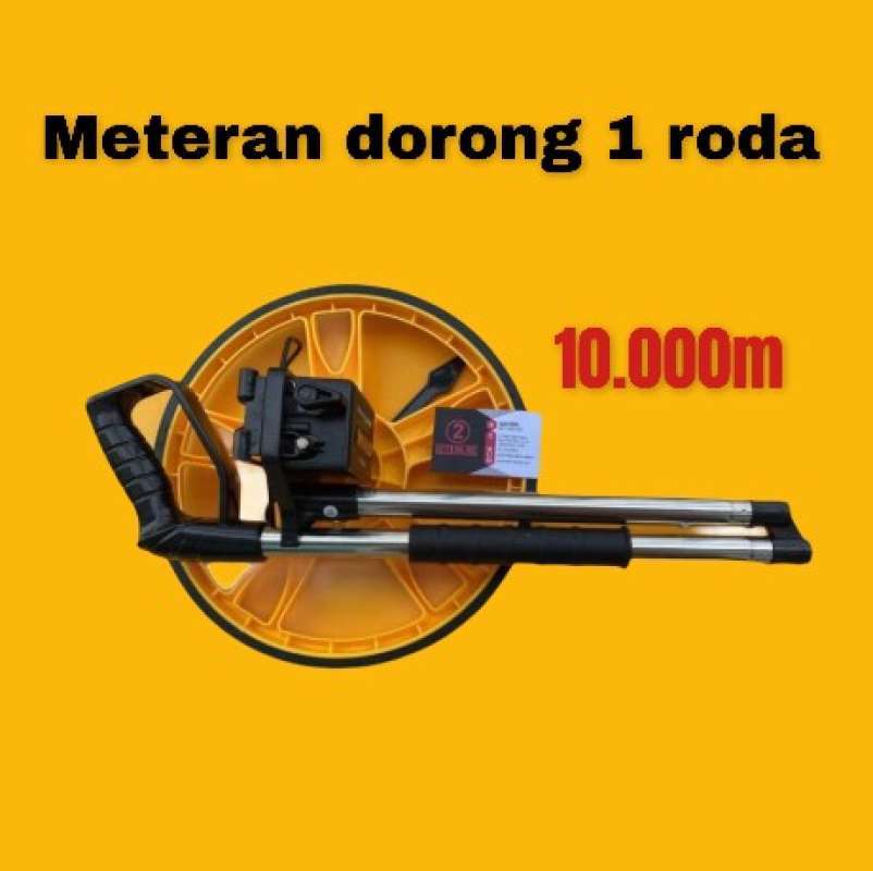 Promo Meteran Dorong 1 Roda/measuring Wheel/alat Ukur Diameter Roda ...