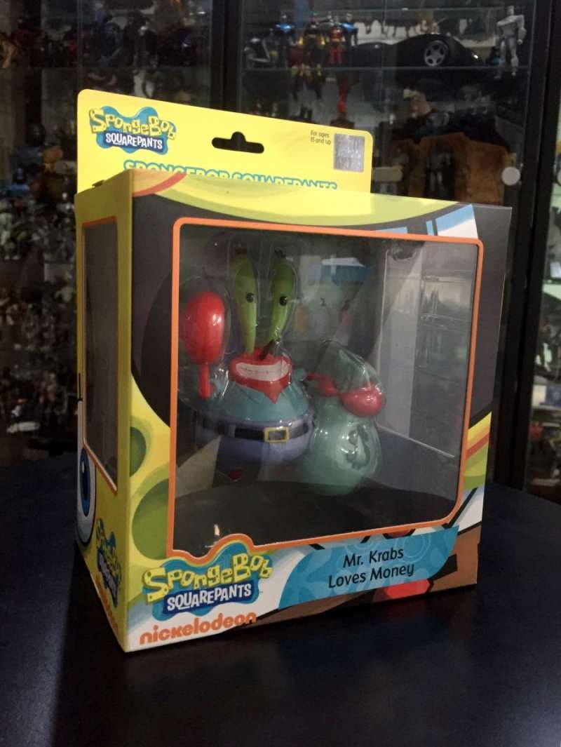 Promo Nickelodeon Spongebob Squarepants Mini Figure World Mr Krabs ...