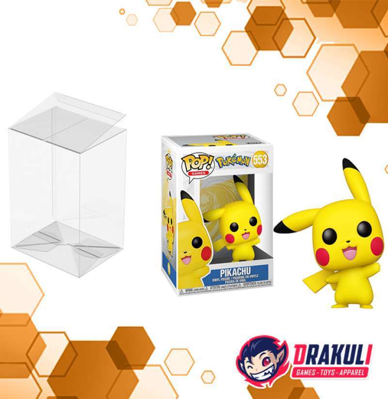 Promo Toys Pop Pokemon Pikachu Waving - With Protector Diskon 23% Di ...