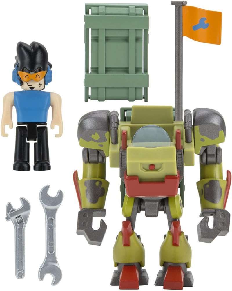 Promo Roblox Imagination Collection - Gearmo and Blast Mech Figure Pack ...