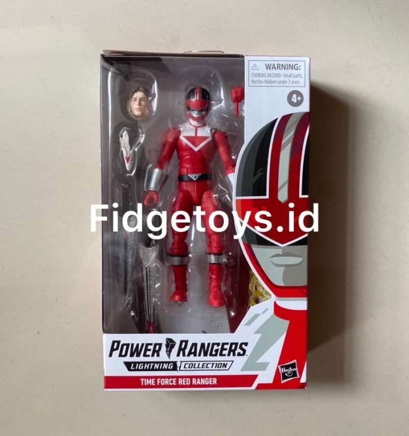 Promo Hasbro Power Rangers Lightning Collection Time Red Ranger Diskon ...