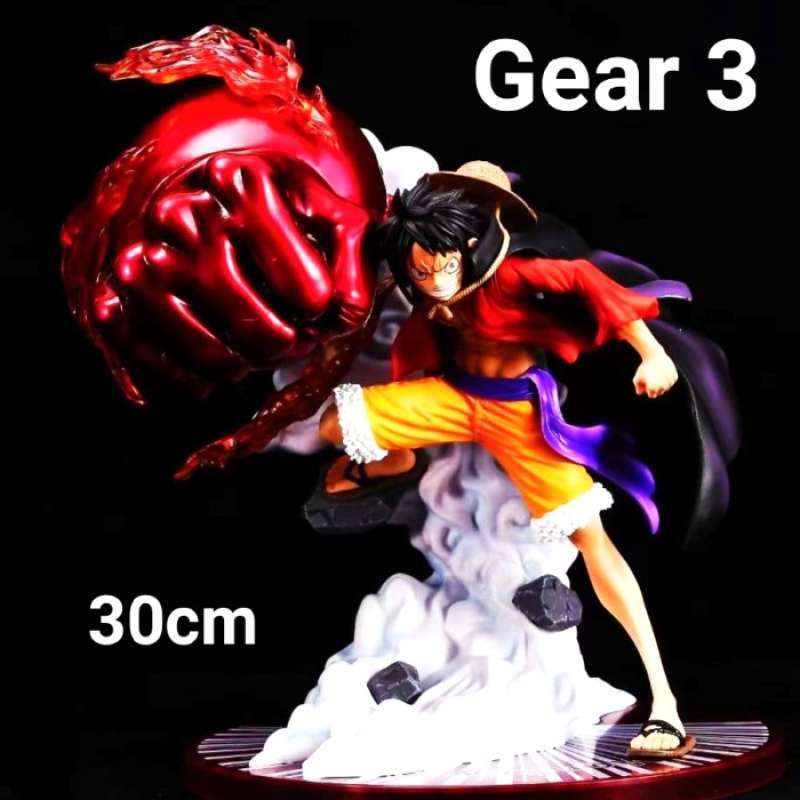 Promo Action Figure Model Anime One Piece Monkey D Luffy Gear 4-Luffy ...