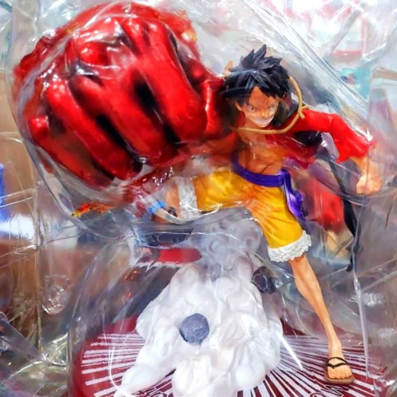 Promo Action Figure Model Anime One Piece Monkey D Luffy Gear 4-Luffy ...