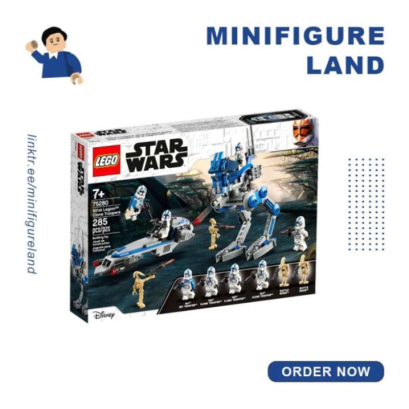 Promo Lego Set - 501st Legion Troopers - 75280 Diskon 23% di Seller ...