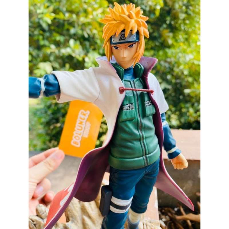 Promo PVC RESIN NAMIKAZE MINATO FIGURE NARUTO HOKAGE S Diskon 23% di ...