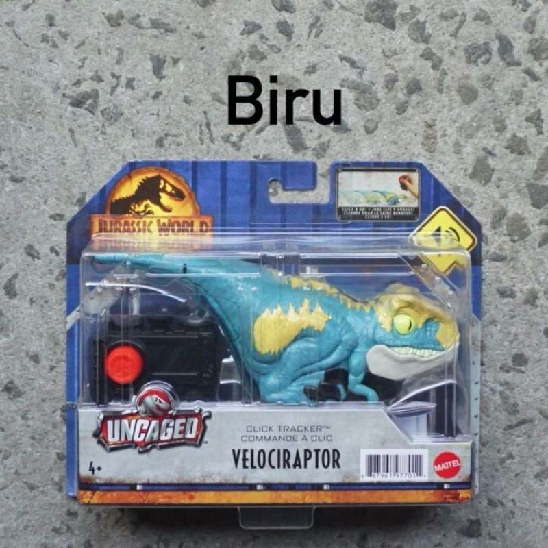 Promo Jurassic World Dominion Uncaged Click Tracker Velociraptor Remote ...