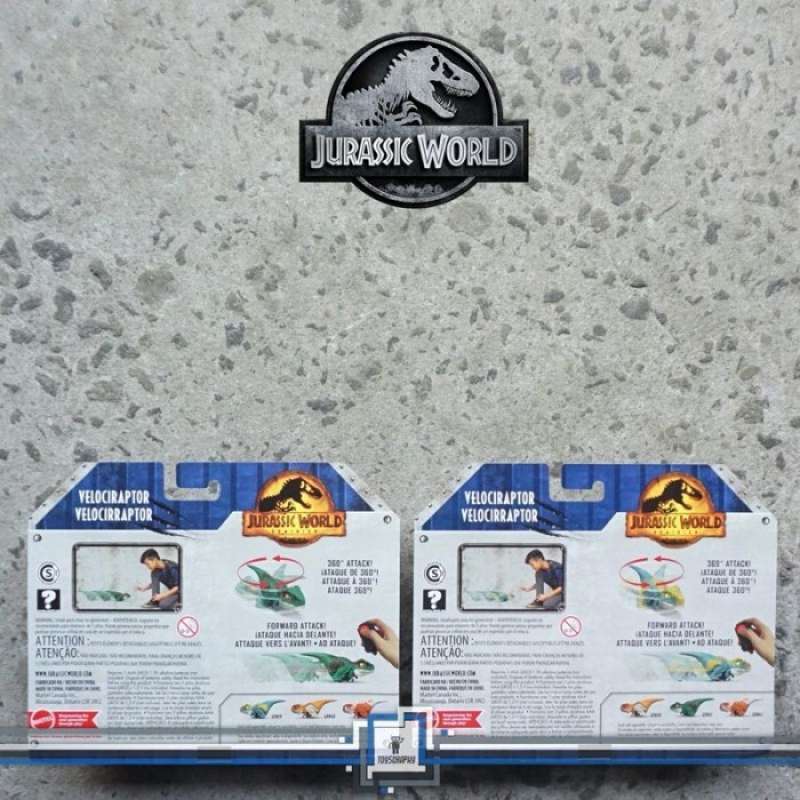 Promo Jurassic World Dominion Uncaged Click Tracker Velociraptor Remote ...