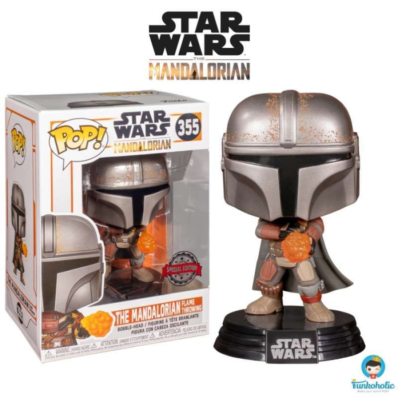 Promo POP! Star Wars The Mandalorian Flame Throwing Gauntlet EXCLUSIVE ...