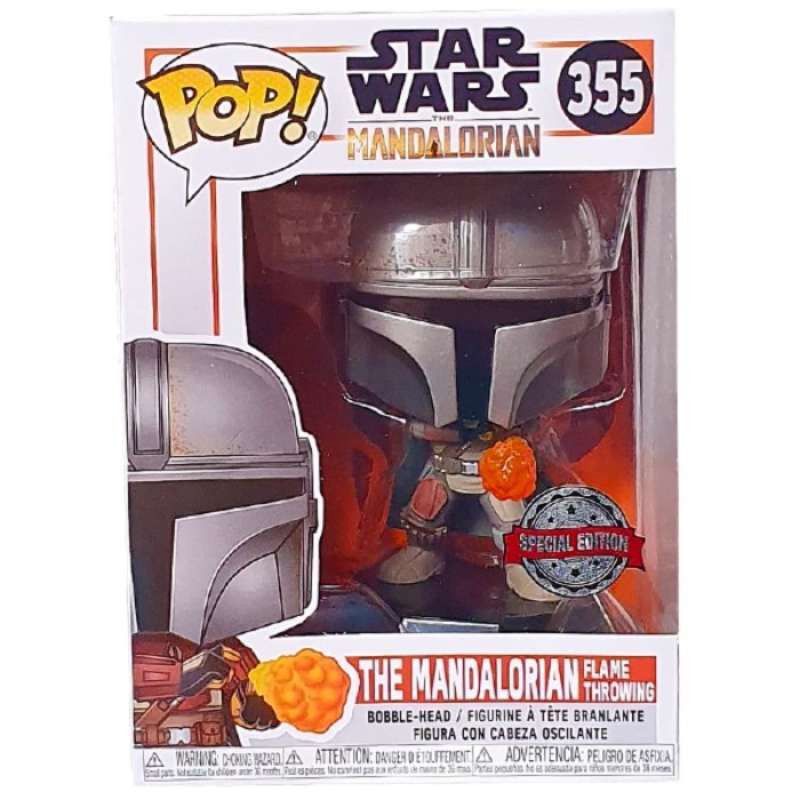 Promo POP! Star Wars The Mandalorian Flame Throwing Gauntlet EXCLUSIVE ...