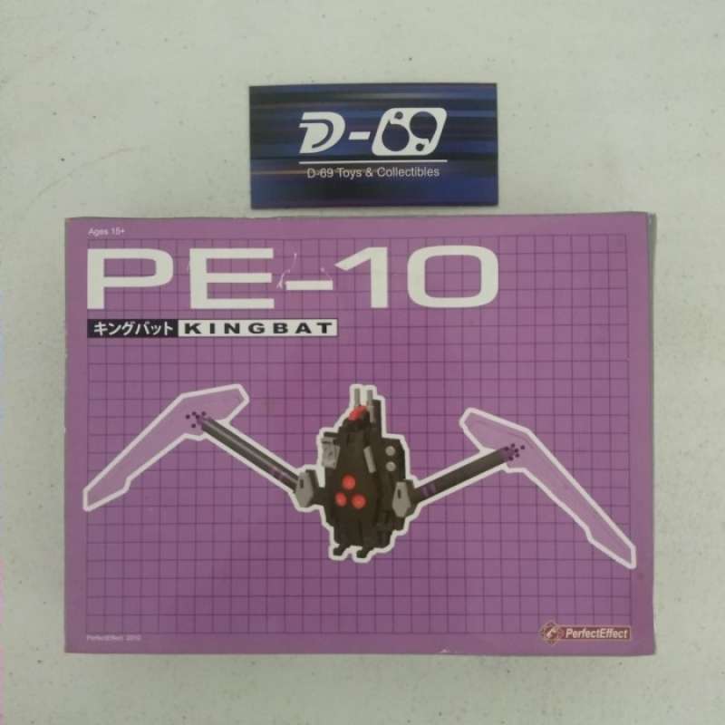 Promo transformers perfect effect 10 pe10 pe-10 kingbat weapon kit ...