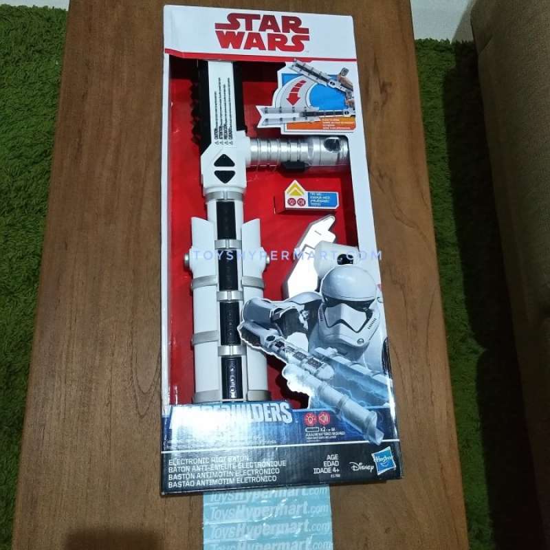 Promo Hasbro Star Wars Bladebuilders 2018 First Order Electronic Riot ...
