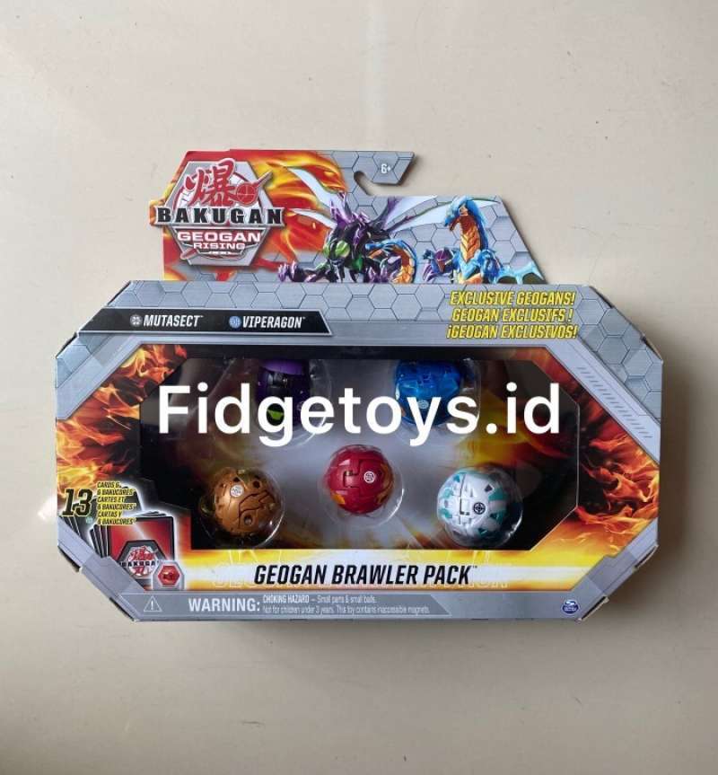 Promo Bakugan Geogan Brawler 5-Pack Exclusive Mutasect Diskon 23% di ...