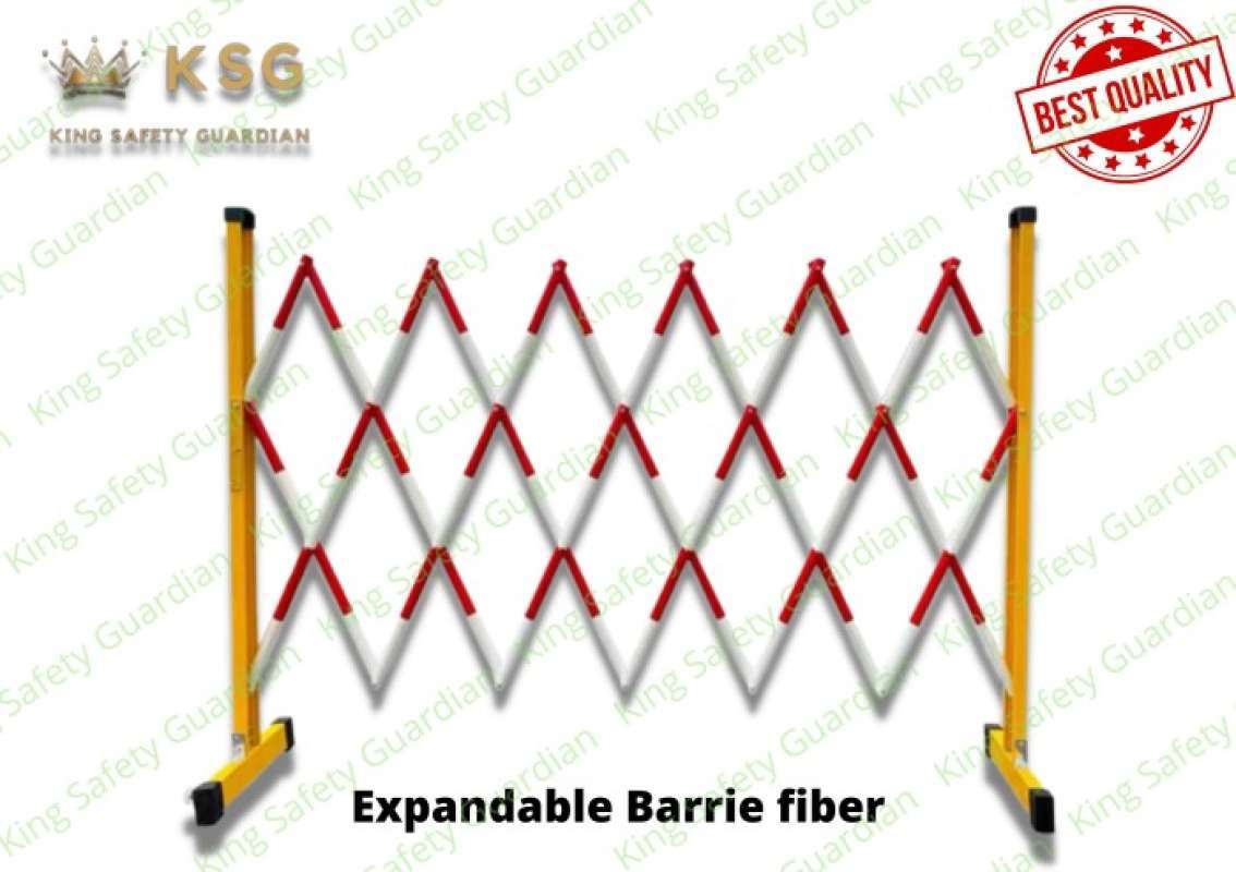 Promo Portable Barrie Gate Expandable / Security Road Pembatas Jalan ...