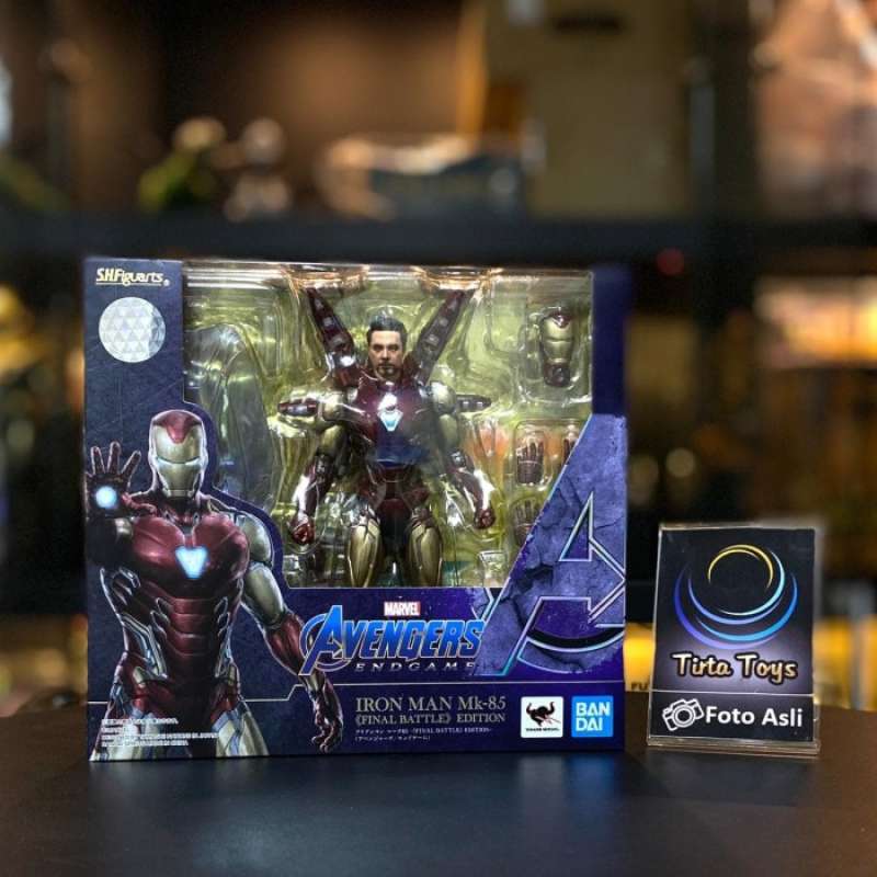 Promo S.H.Figuarts SHF MARVEL AVENGERS ENDGAME FINAL BATTLE IRON MAN ...