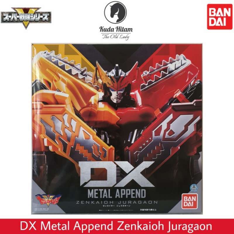 Promo Bandai DX Metal Append Kikai Sentai Zenkaiger Zenkaioh Juragaon Zenkai Diskon 23% di ...