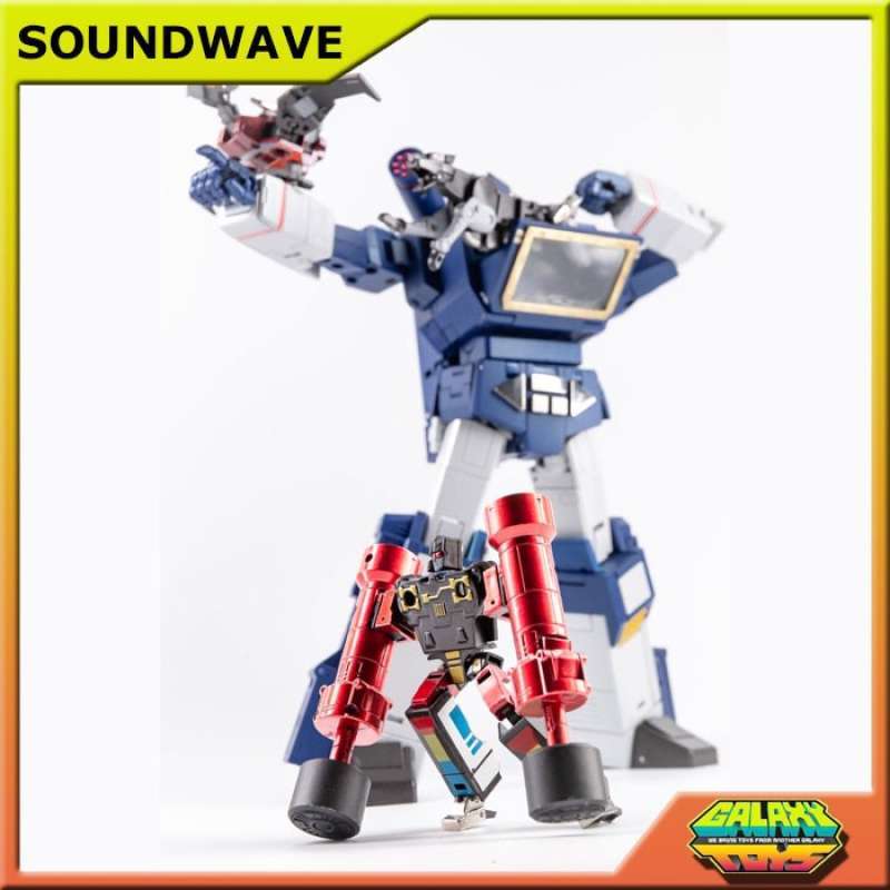 Promo Soundwave RP46 Transformers G1 MP Soundwave with 3 Cassette ...