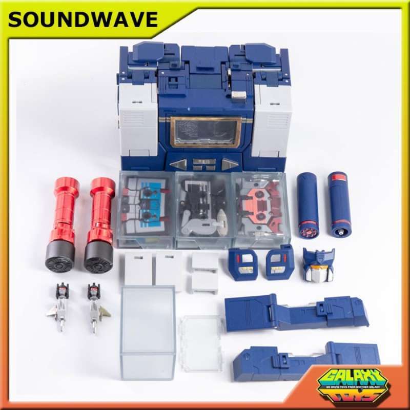Promo Soundwave RP46 Transformers G1 MP Soundwave with 3 Cassette ...