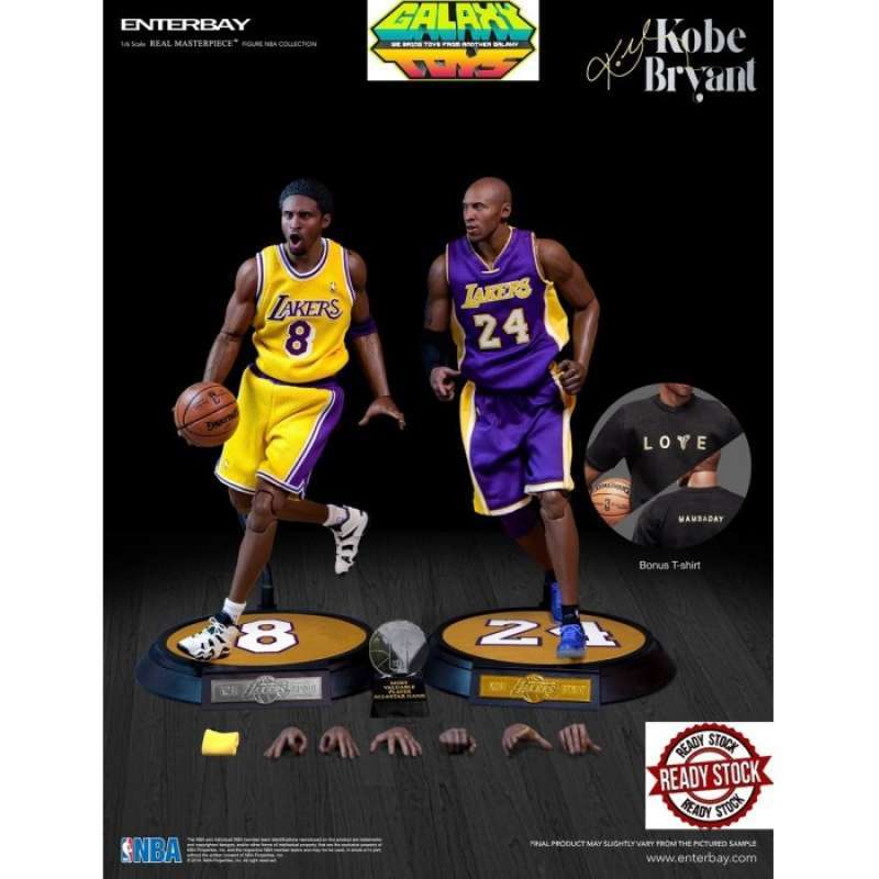Jual Enterbay 1/6 Kobe Bryant - Nba La Lakers New Upd Re-edition Di Seller Qairina Store ...