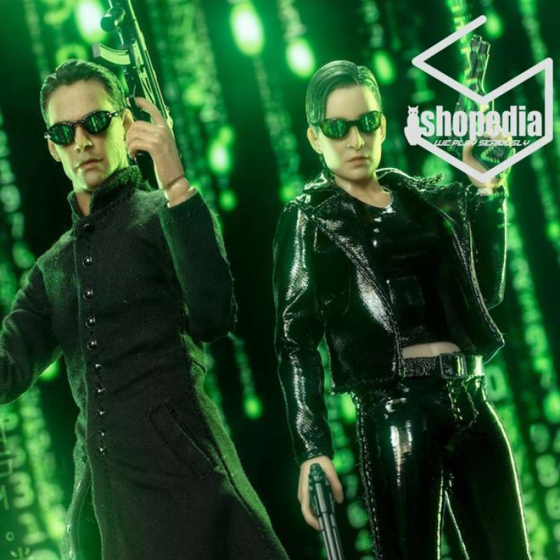 Promo Pctoys The Matrix Action Figure 1/12 Scale Neo 2.0 Trinity Pc ...